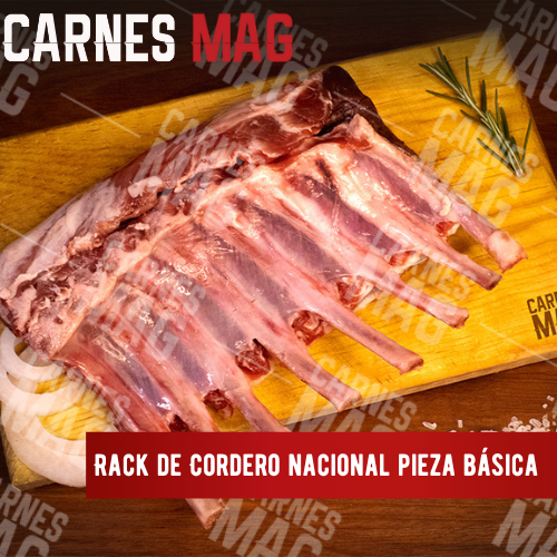Rack de Cordero nacional pieza básica