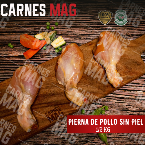 Pierna de Pollo sin piel