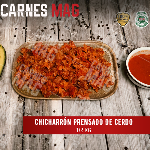 Chicharrón prensado de cerdo